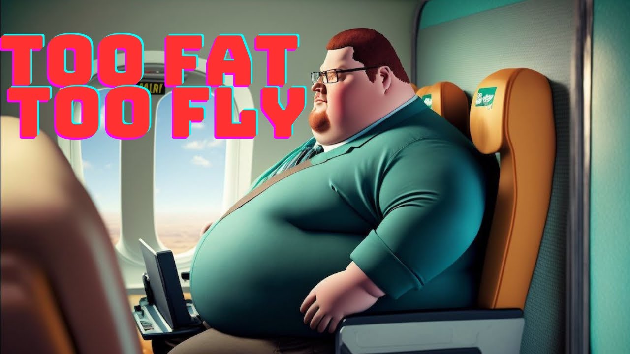 OBESE Passenger wants WIDER Airplanees????? - YouTube