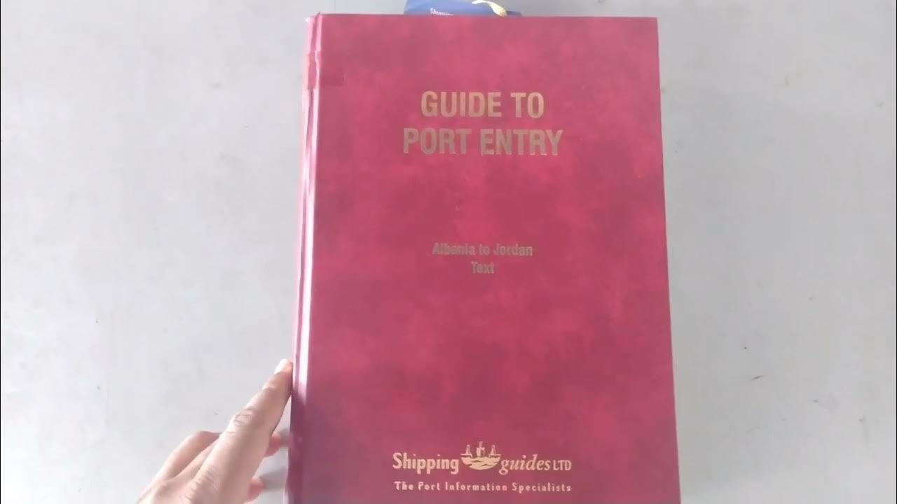 Guide to Port Entry - Book explained - YouTube