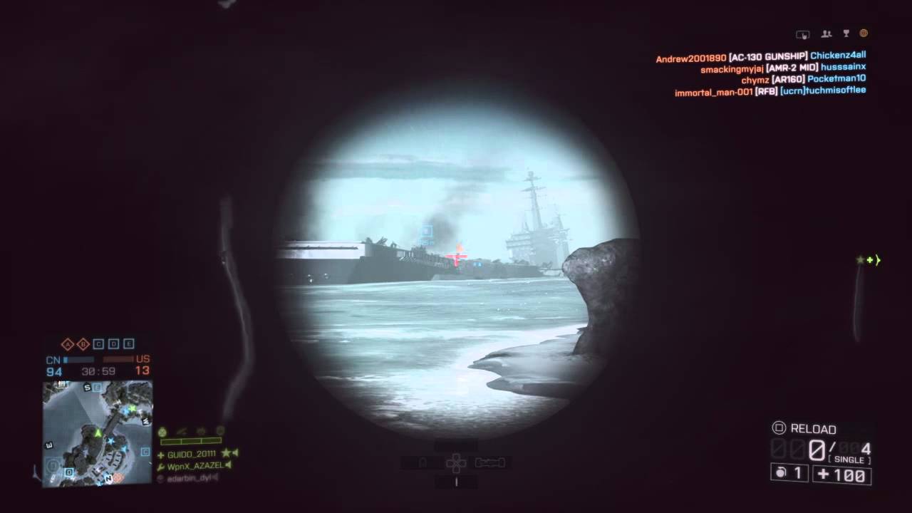 BF4 - Spawn To SRAW - YouTube