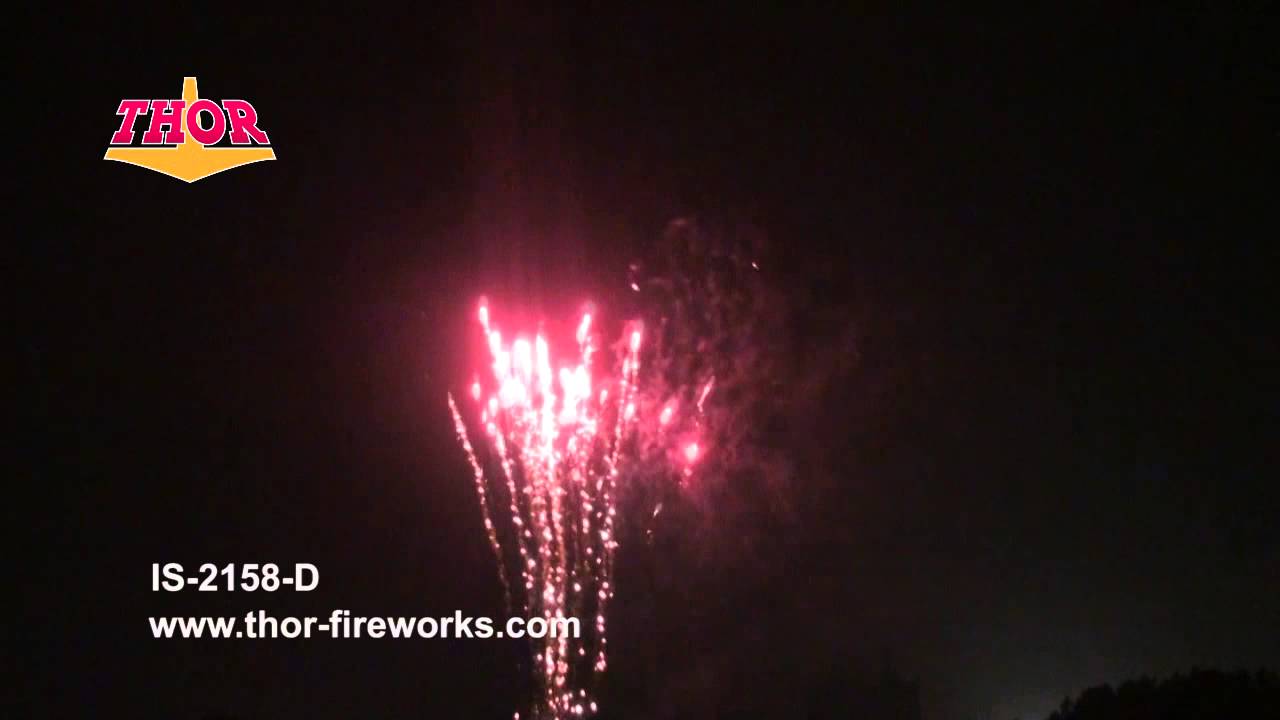 THOR Fireworks 36 Shots Battery IS 2158 D Wodan 4 - YouTube