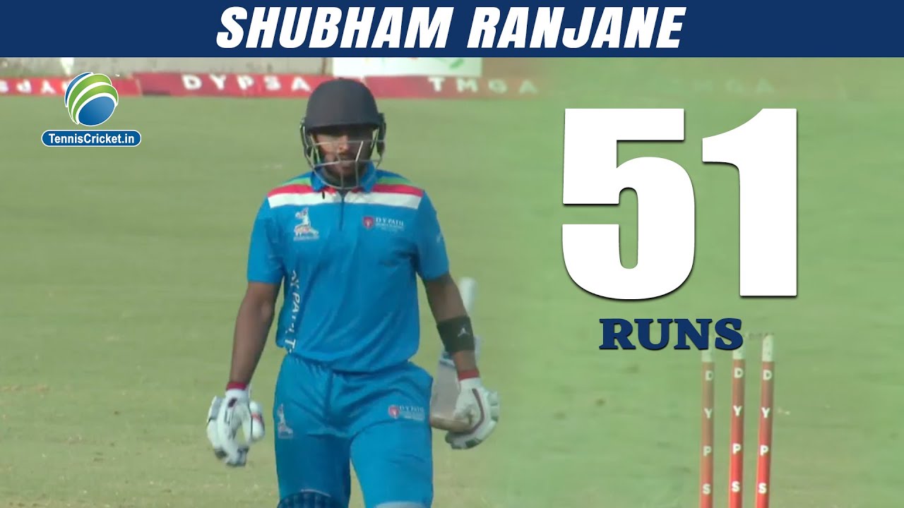 Shubham Ranjane | 51 from 36 Balls | DY Patil T20 Cup 2020 - YouTube