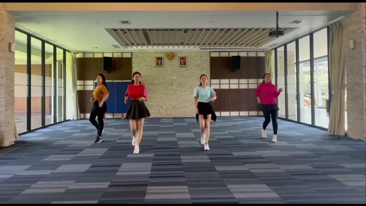 VOLARE 2024 - Line dance by Vimala (Improver)(Roro Linedance & Roosamekto Mamek) - YouTube