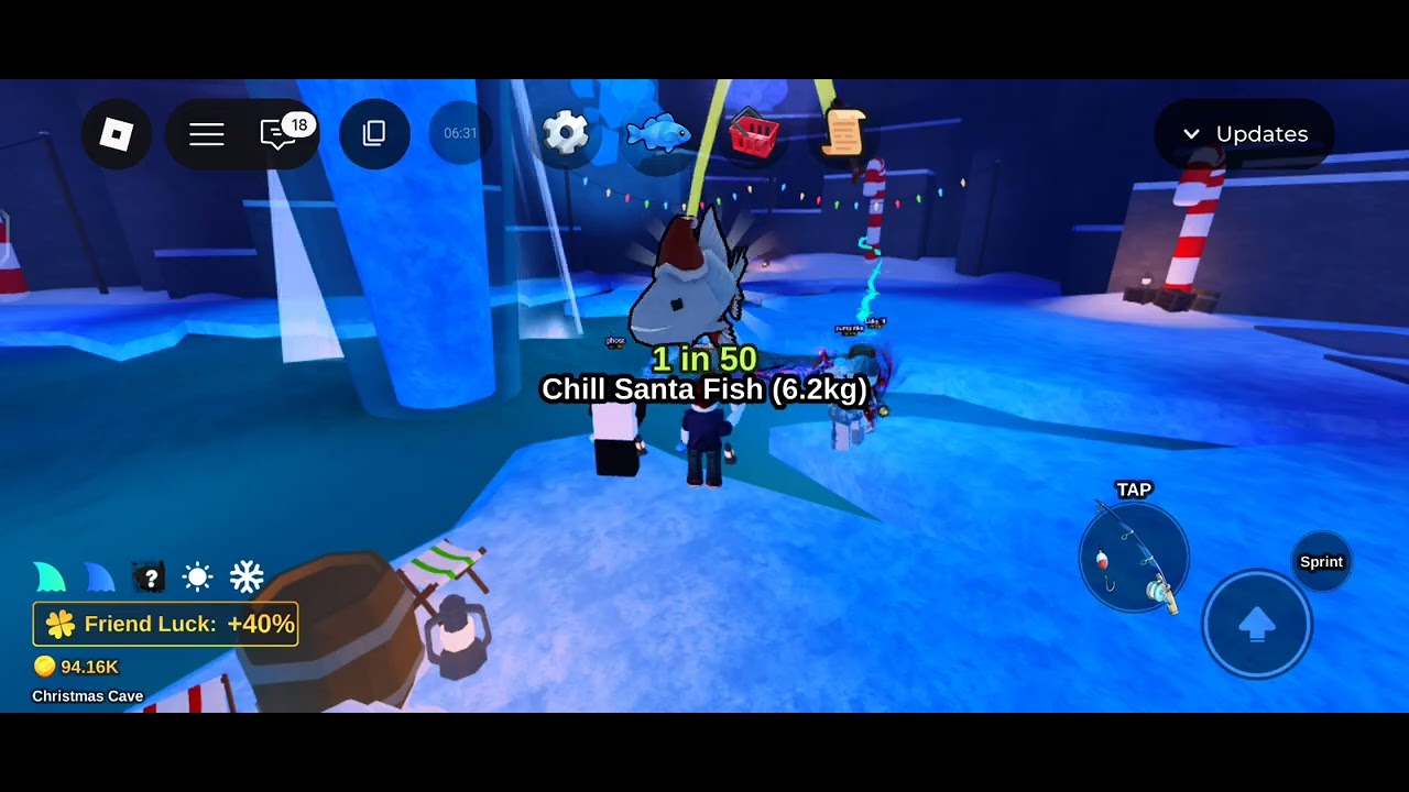 DAY 27 - BERBURU MEGALONDON! Roblox - fish it - YouTube