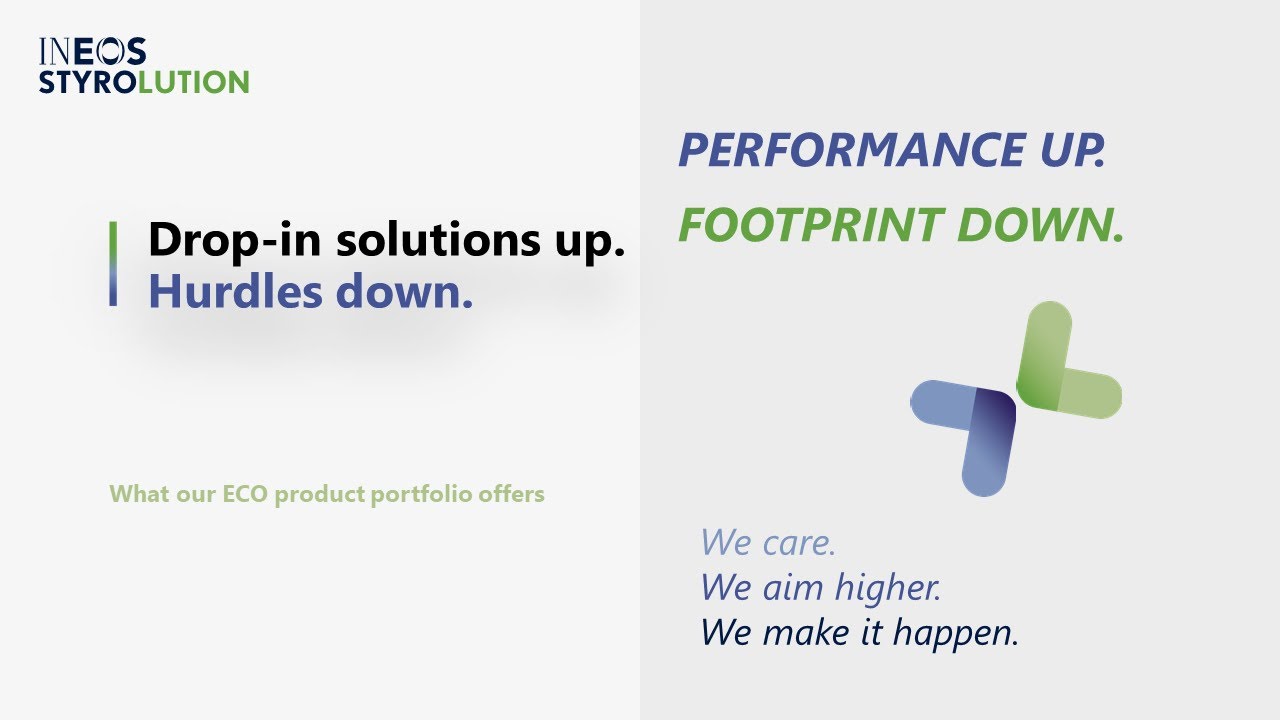 Drop-in solutions up. Hurdles down.What our ECO product portfolio ...