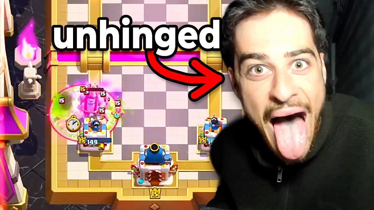 Ken's freakiest freak-out in Clash Royale (ft. the feds) - YouTube
