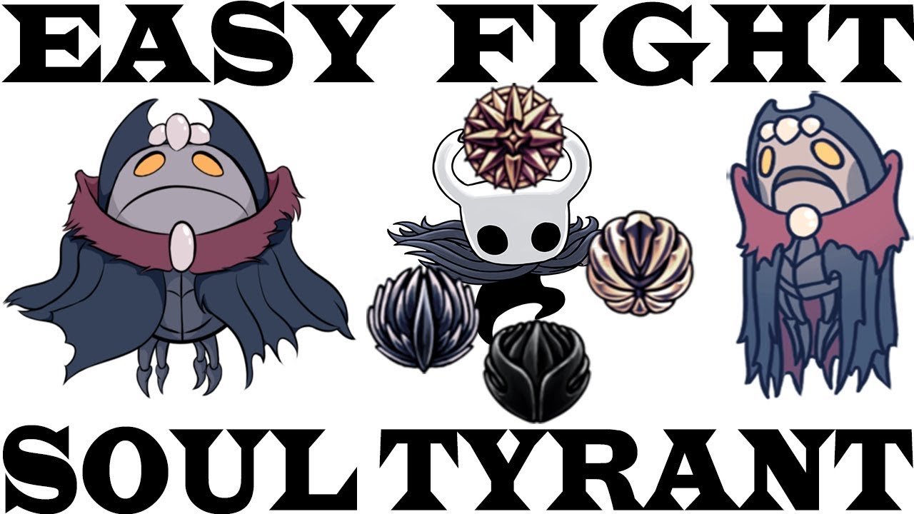 Easy Soul tyrant Boss fight trick , Hollow knight godmaster - YouTube