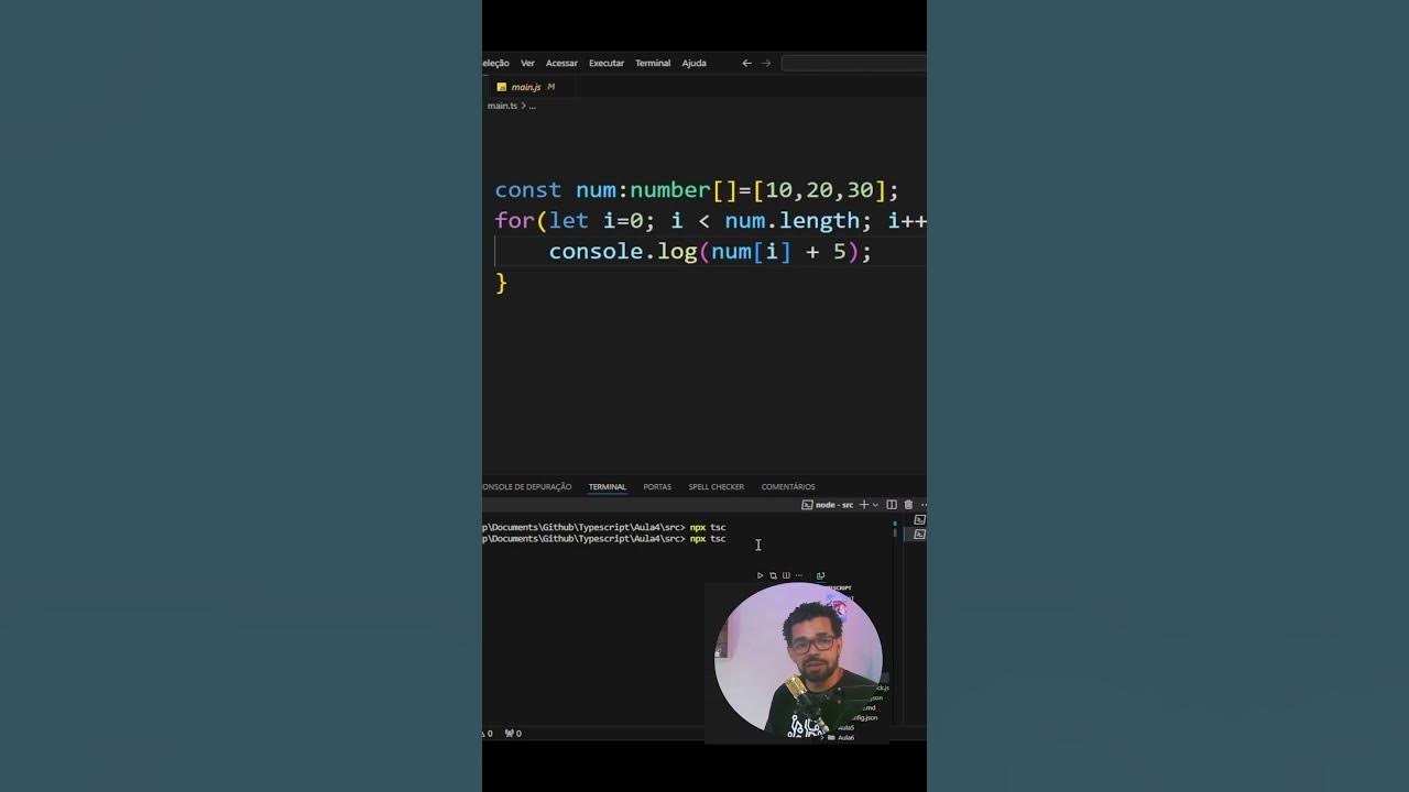 🔥Hora de aprender usar o loop for - Aula completa no canal - #typescript #javascript #rogramming ...