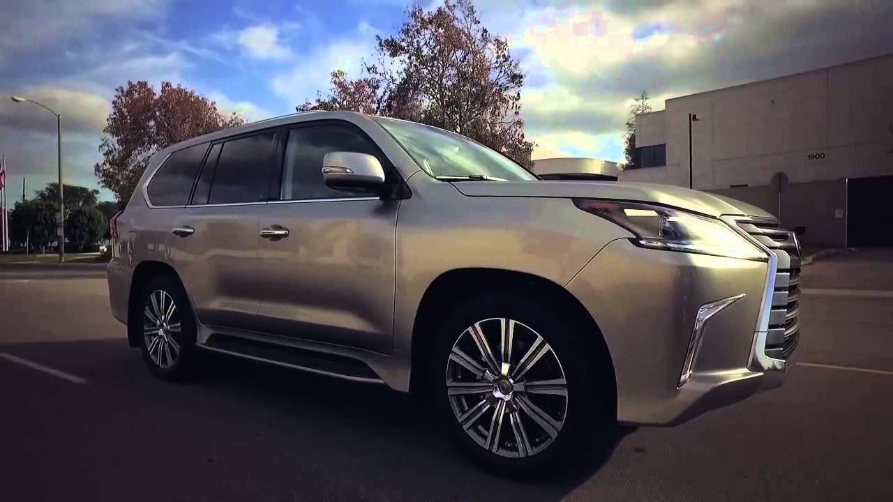 2016 Lexus LX 570 Walkaround - YouTube