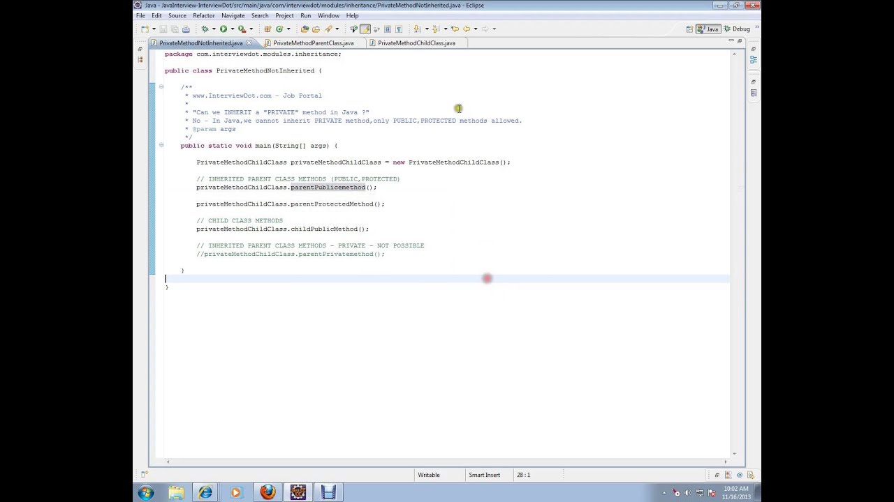 Can We Inherit A Private Method In Java YouTube can-we-inherit-a-private-method-in-java-youtube