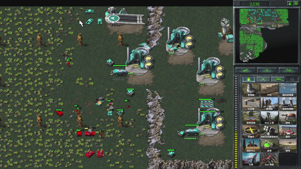 C&C Remastered-Mujalli Mod-Random VS 2 Hard AI "Operation Pinwheel ...