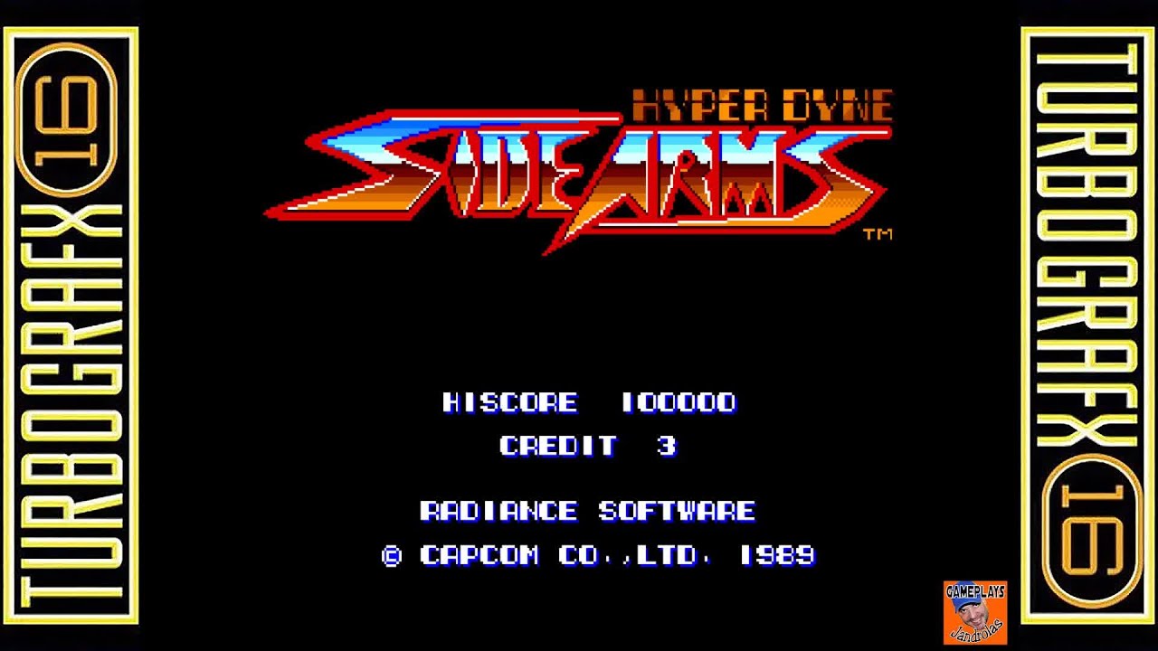 PcEngine/Turbografx16 - Console Arcade Sessions - Hyperdyne SideArms ...