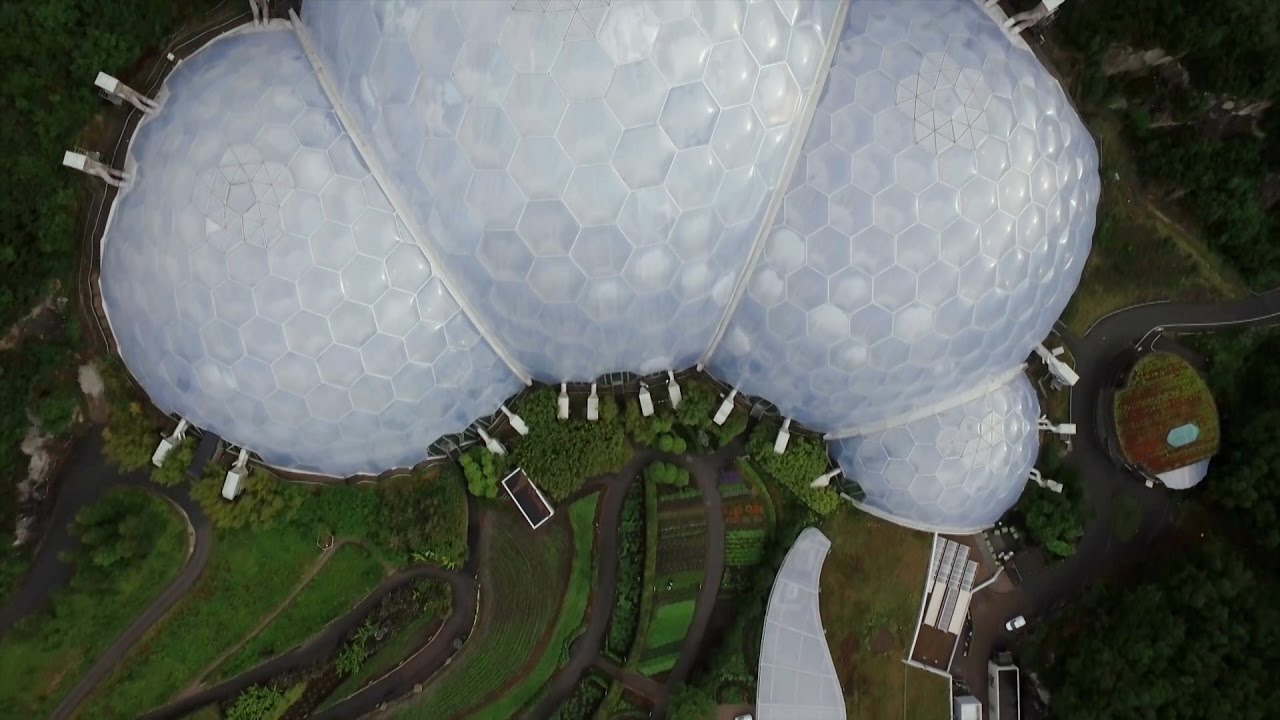 The Eden Project Houses Multiple Ecosystems In These Incredible ...