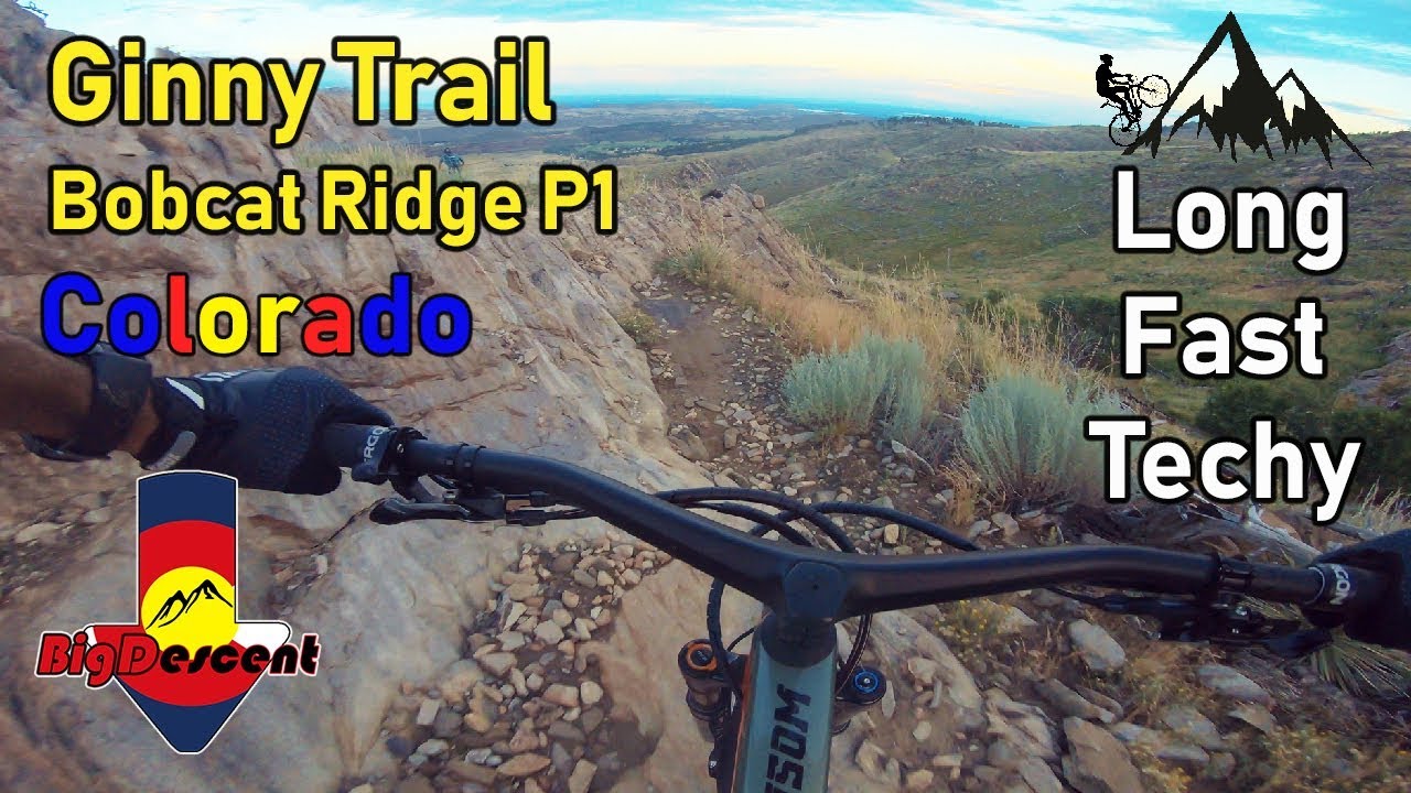 Ginny Trail MTB @ Bobcat Ridge - Fun Trail, Techy w Fast Descent in Ft ...