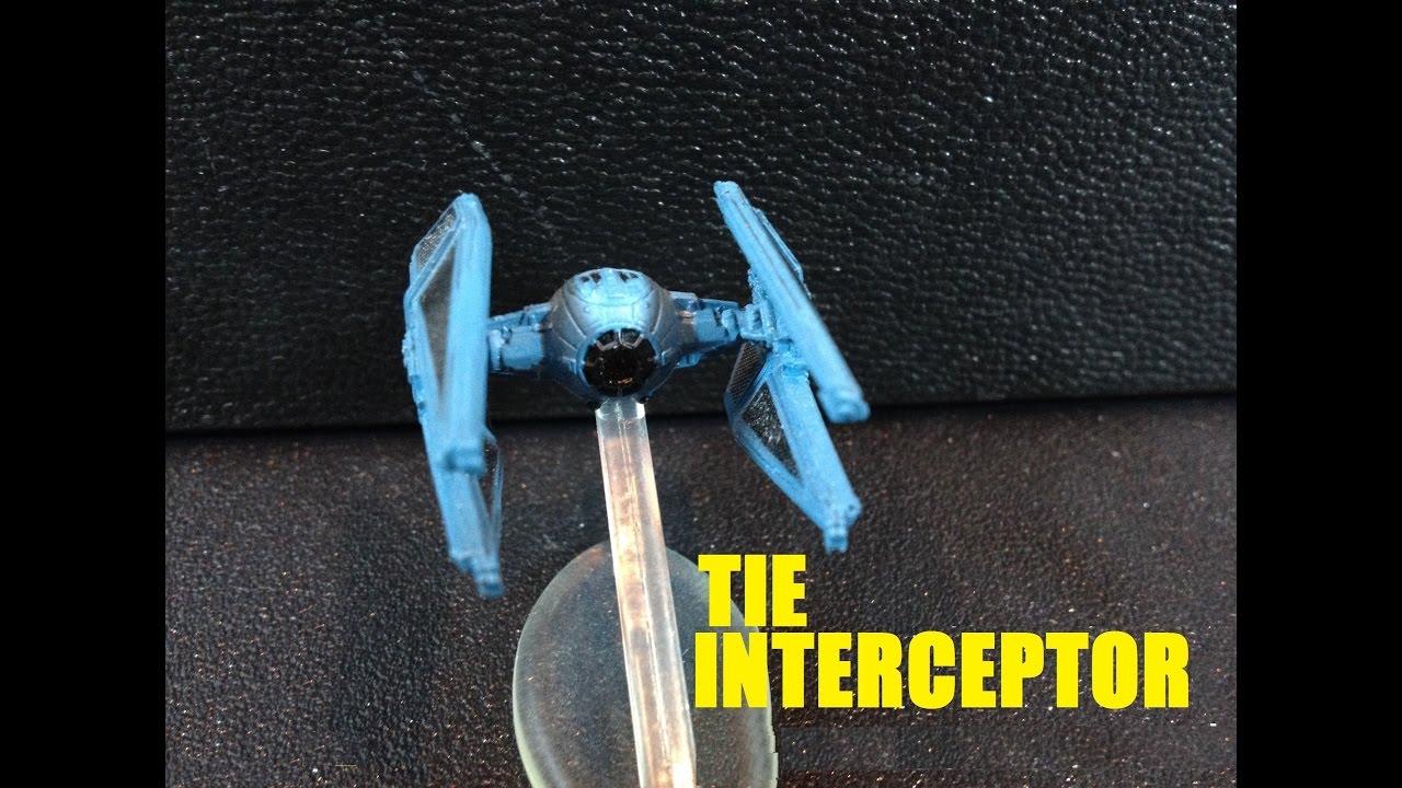 Star Wars Micro Machines TIE Interceptor - YouTube