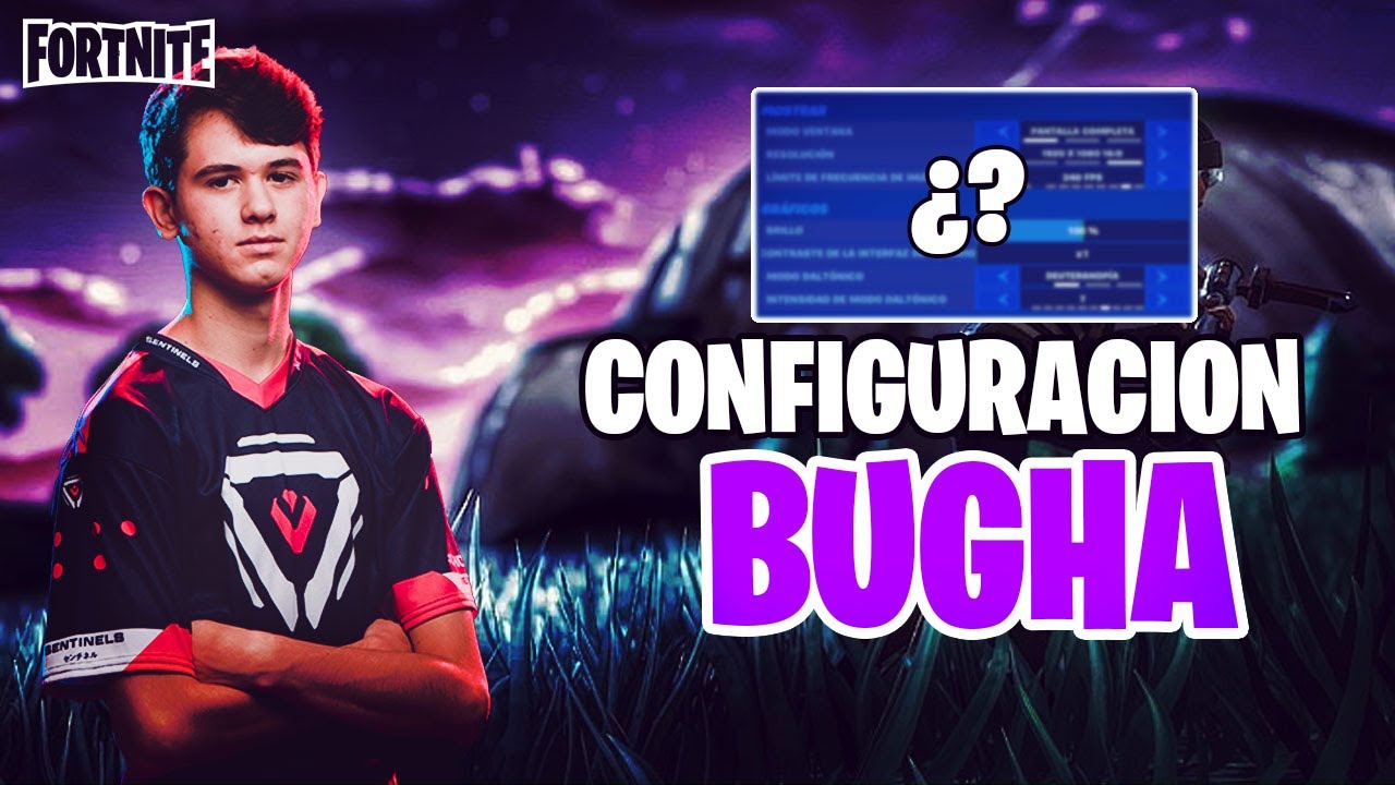 CONFIGURACION DE BUGHA EN FORTNITE 2020 💯 | CHAPTER 2 | Fortnite ...