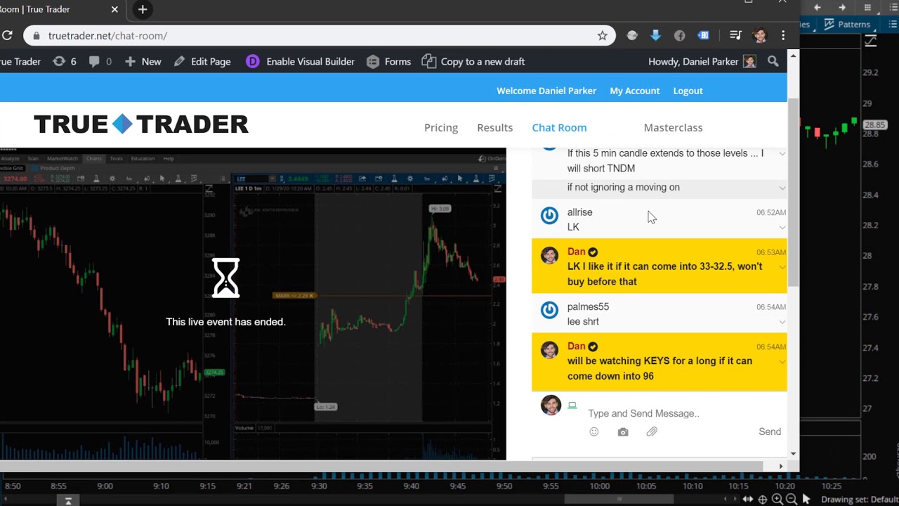 TrueTrader.Net Recap 1/29/20 - YouTube