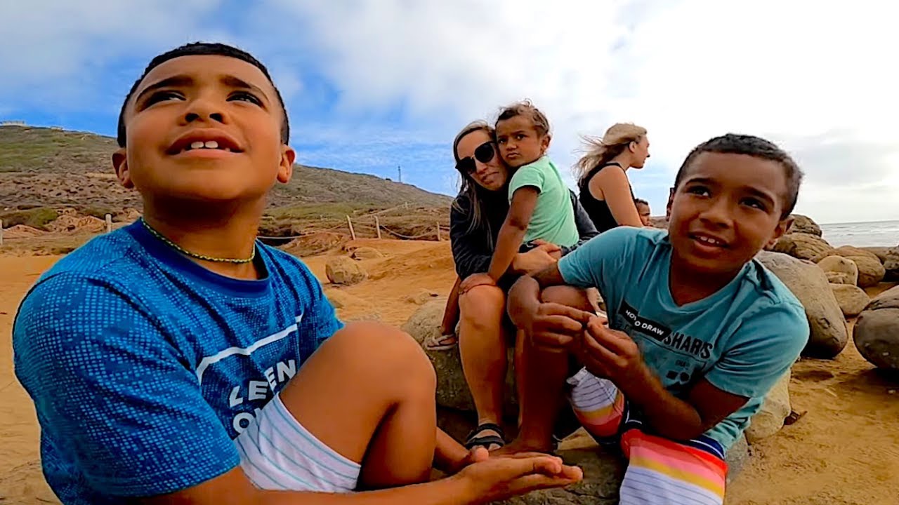Our Cousins Loved the Ocean! - YouTube