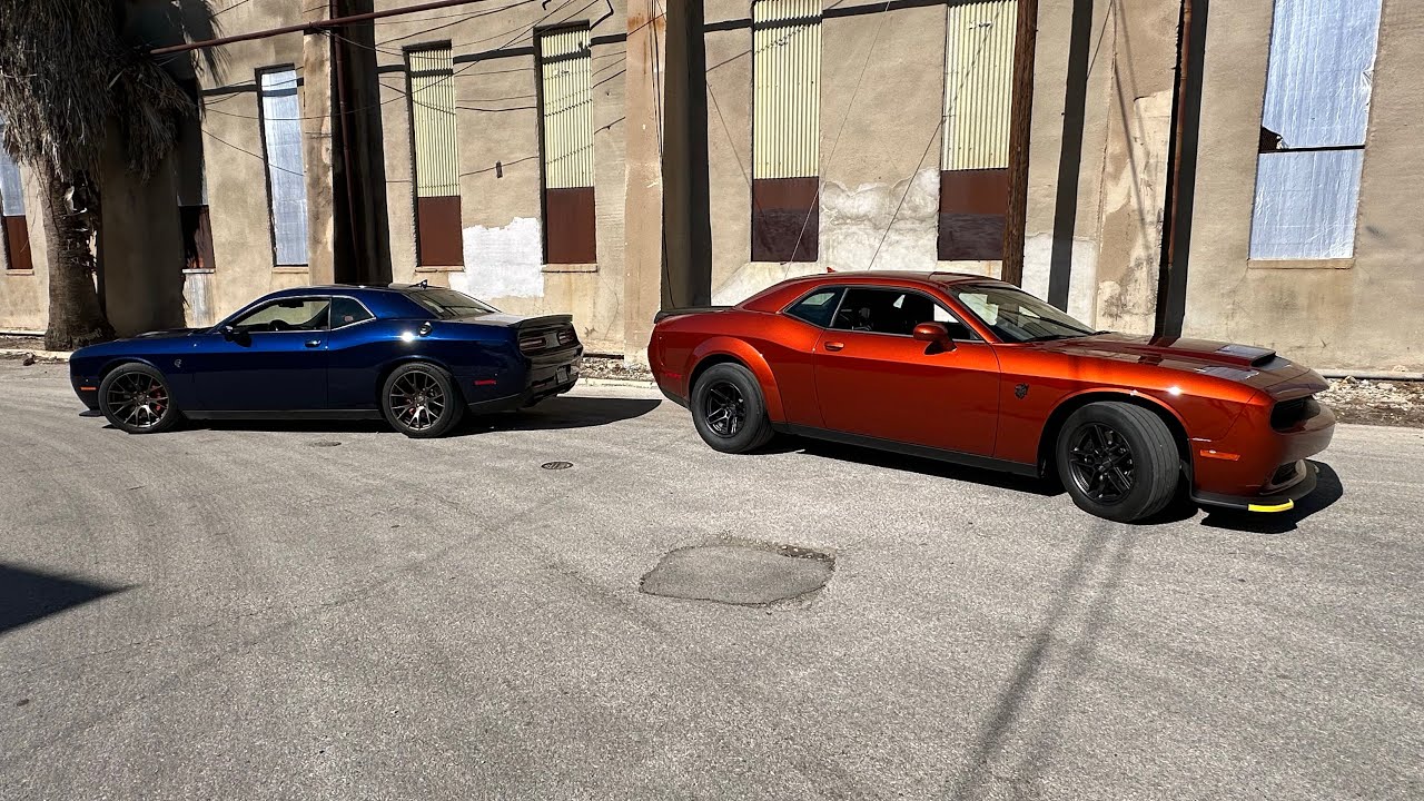 Hellcat VS Demon 170 COLDSTARTS - YouTube