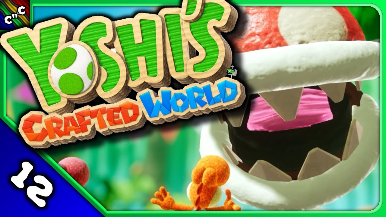 SPIKE THE PIRANHA! | Yoshi's Crafted World CO-OP Episode 12 | Couch ...