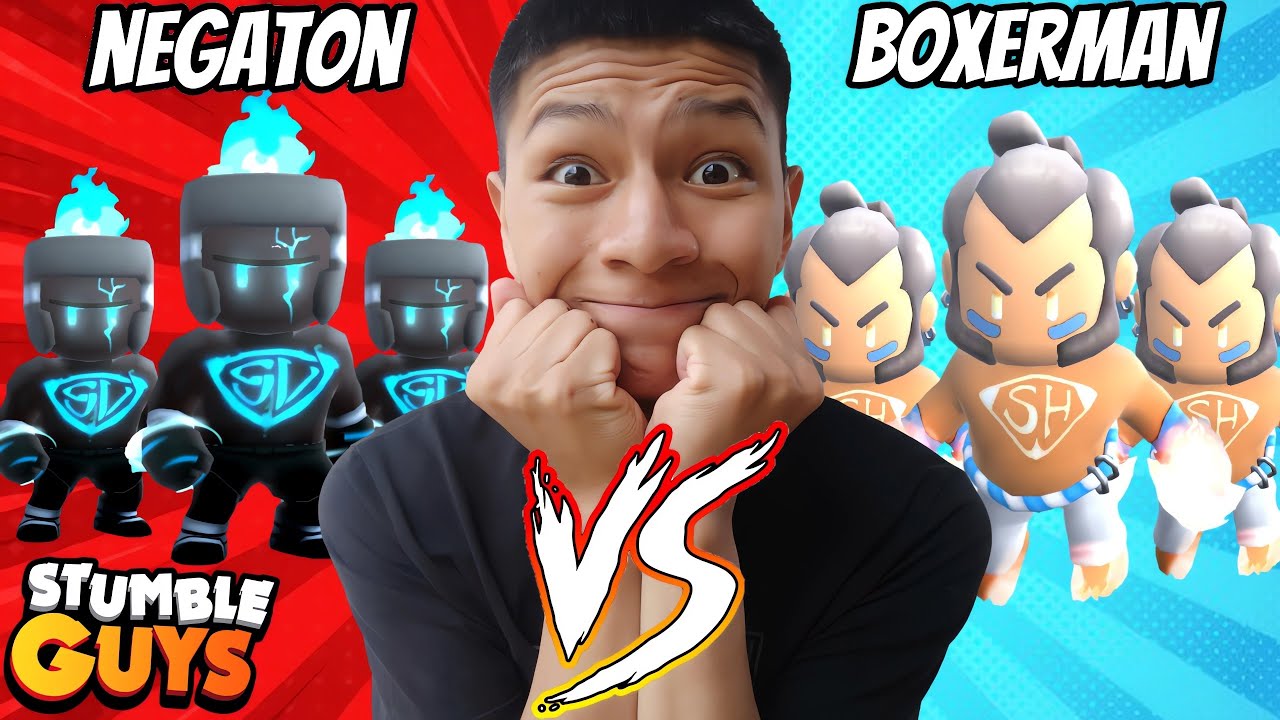 NEGATON vs BOXERMAN - BATALLA EPICA EN DIRECTO!! Stumble Guys En Directo - YouTube