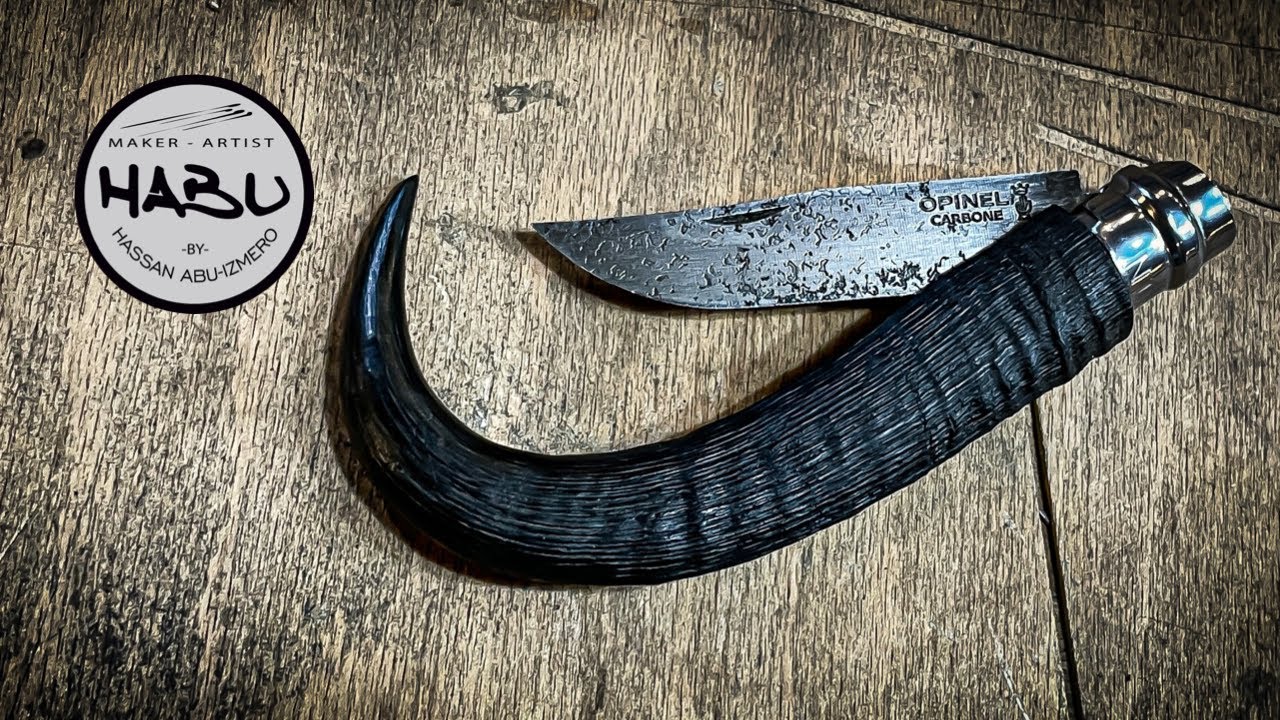 Custom Opinel Carbon | Quick 'n Easy modification! - YouTube