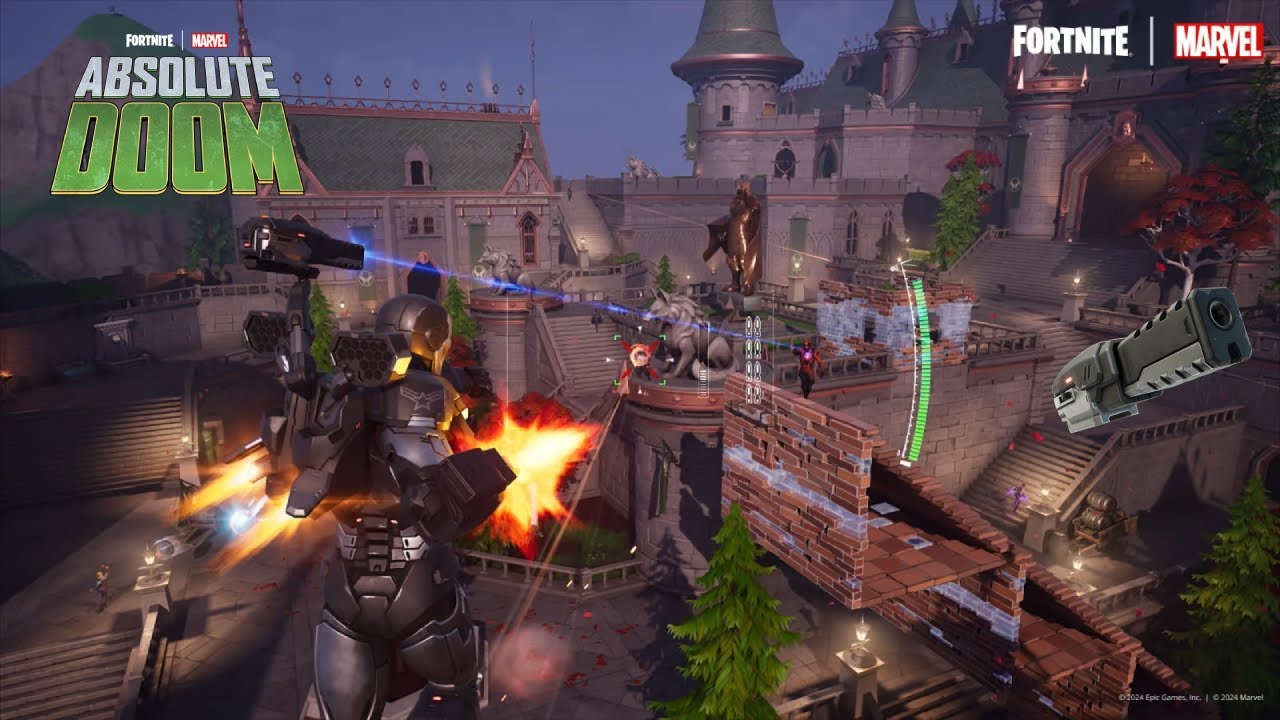 WAR MACHINE MYTHIC | FORTNITE CHAPTER 5 SEASON 4 ABSOLUTE DOOM - YouTube
