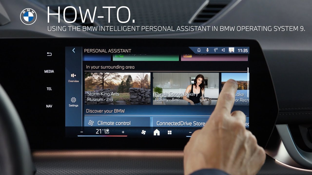 Using the BMW Intelligent Personal Assistant in BMW Operating System 8. ...