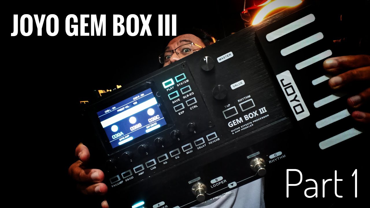 Joyo GEM BOX III review (bagian 1) - YouTube