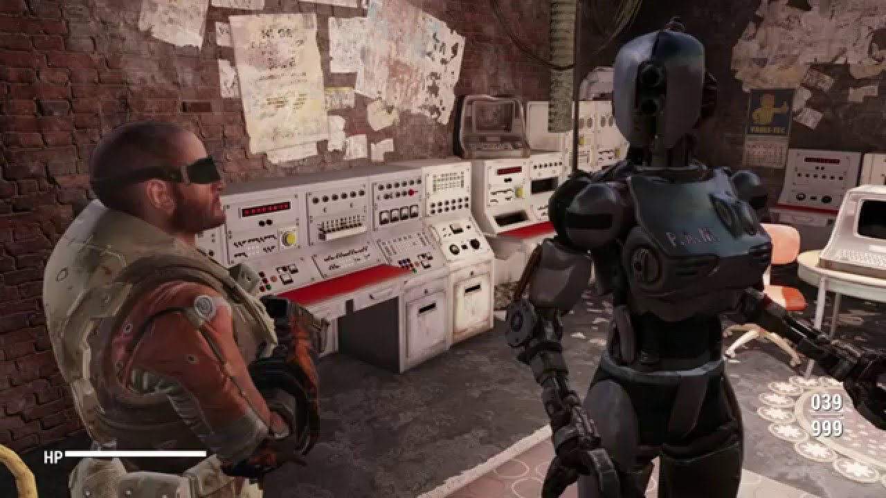 Fallout 4 P.A.M. and Institute Courser - YouTube