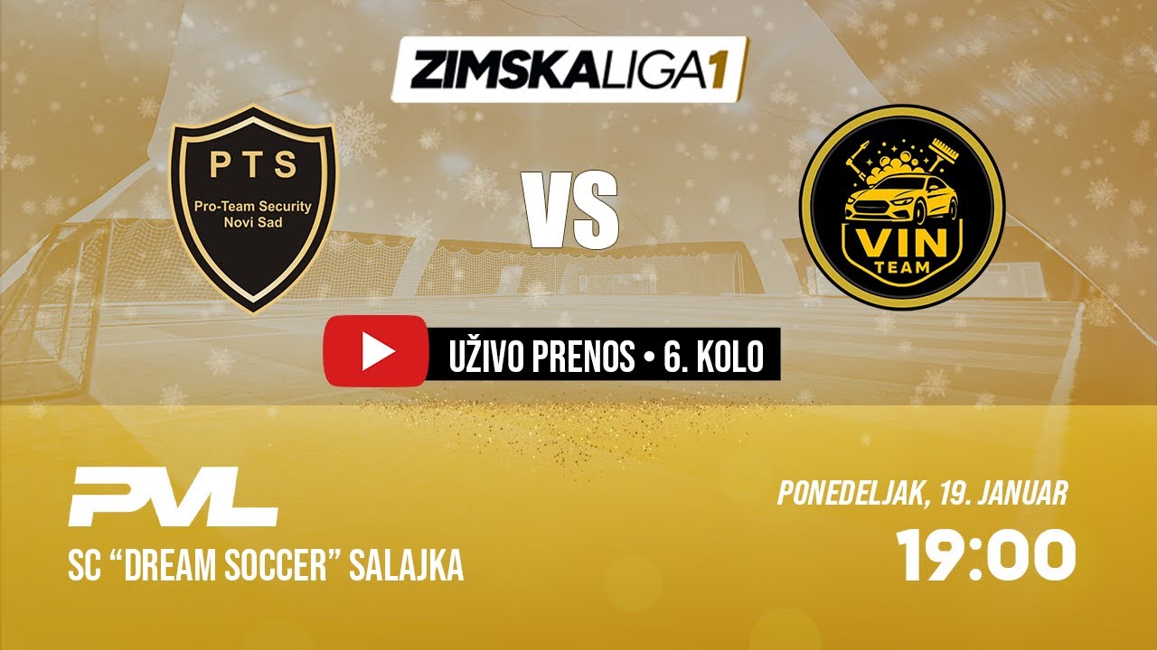 PTS-NS - VIN TEAM | ZIMSKA LIGA 1 | S1:K6 - YouTube