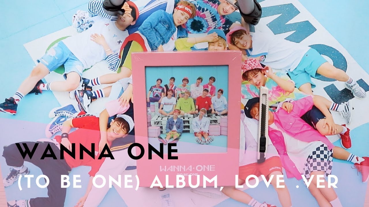 [UNBOXING] WANNA ONE - 1x1=1 (To Be One)(1st Mini Album) - Pink.Ver ...