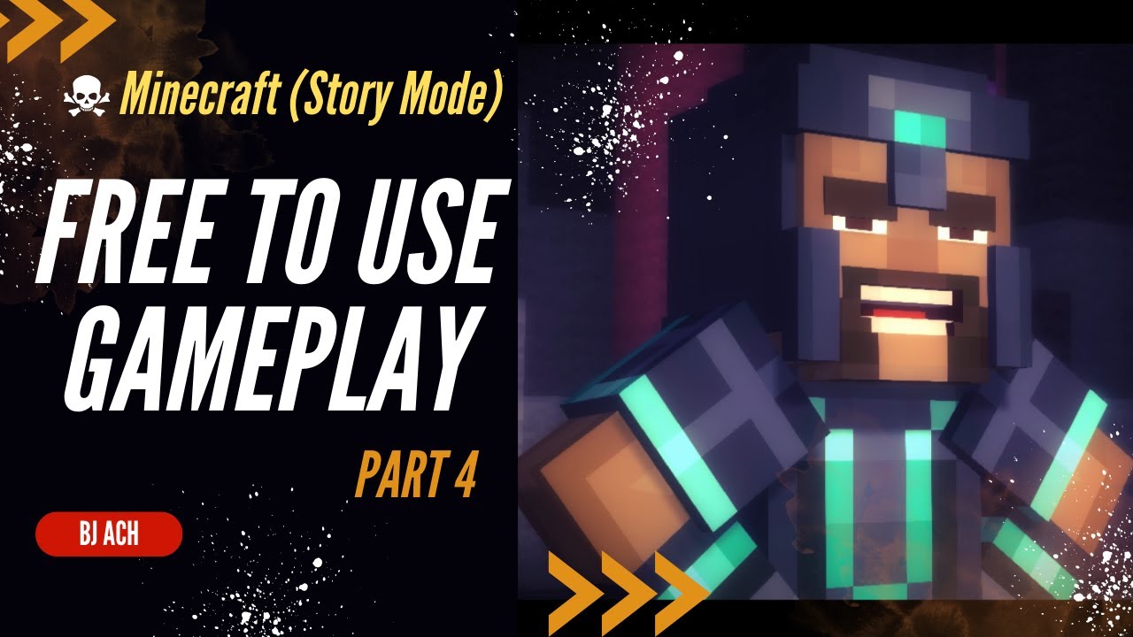 Minecraft (Story Mode) | Free To Use Gameplay | No Copyright PART 4 ...