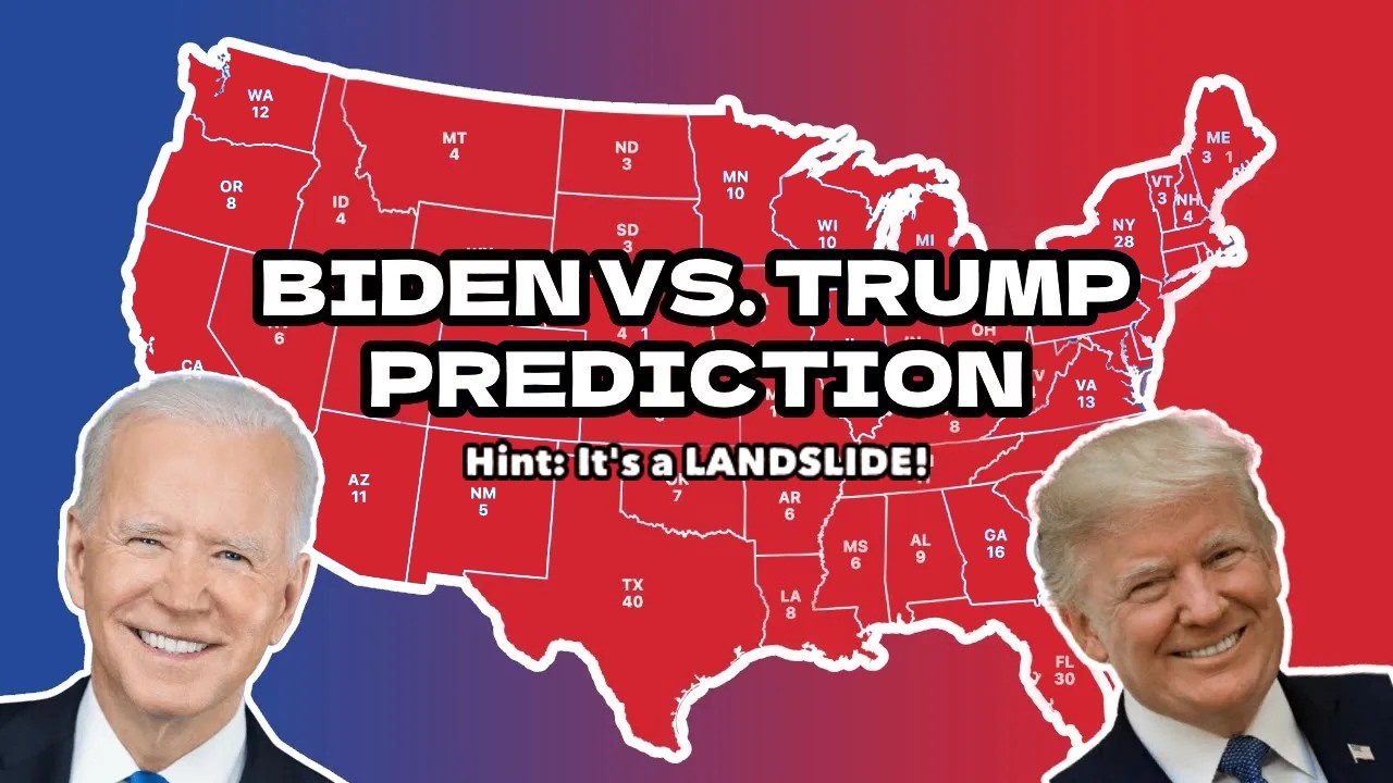 BIDEN VS. TRUMP | BIDEN LOSES THE DEBATE | ELECTION PREDICTION (June 27 ...