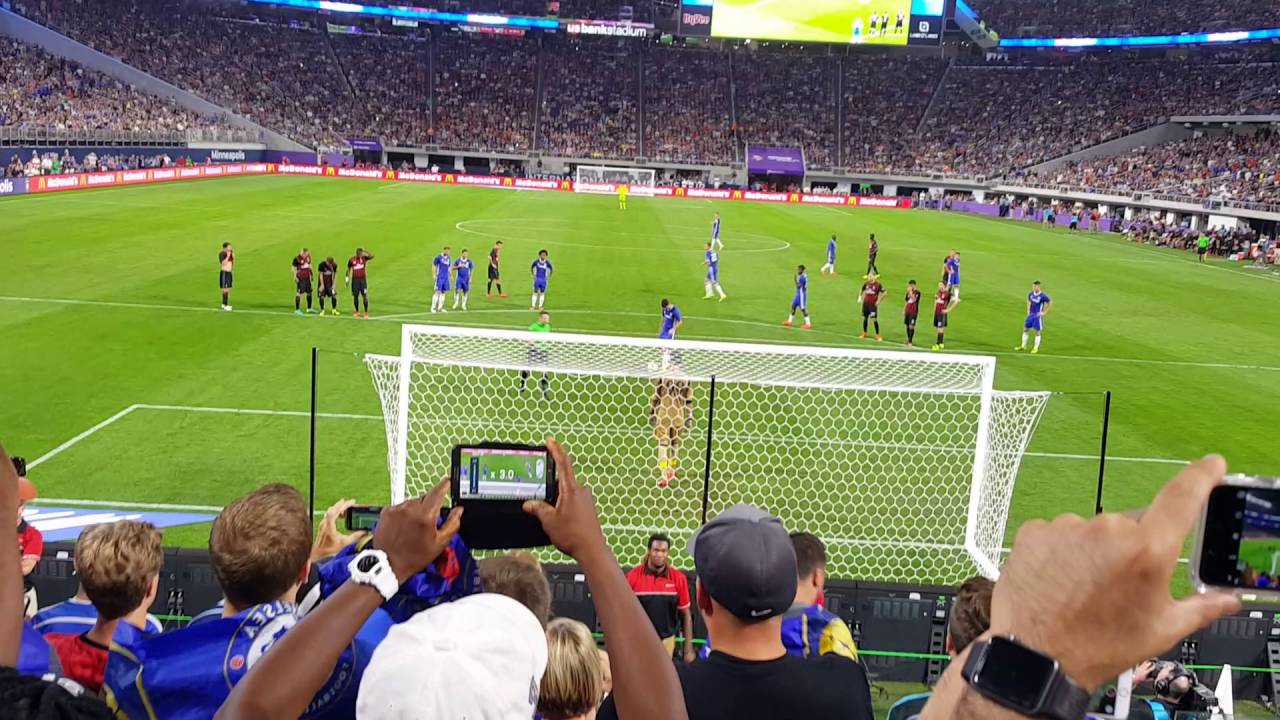 CHELSEA vs AC MILAN US BANK STADIUM IN MINNESOTA - YouTube