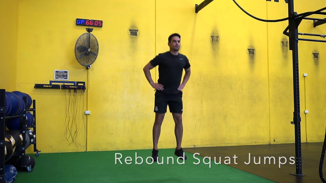Rebound Squat Jumps - YouTube