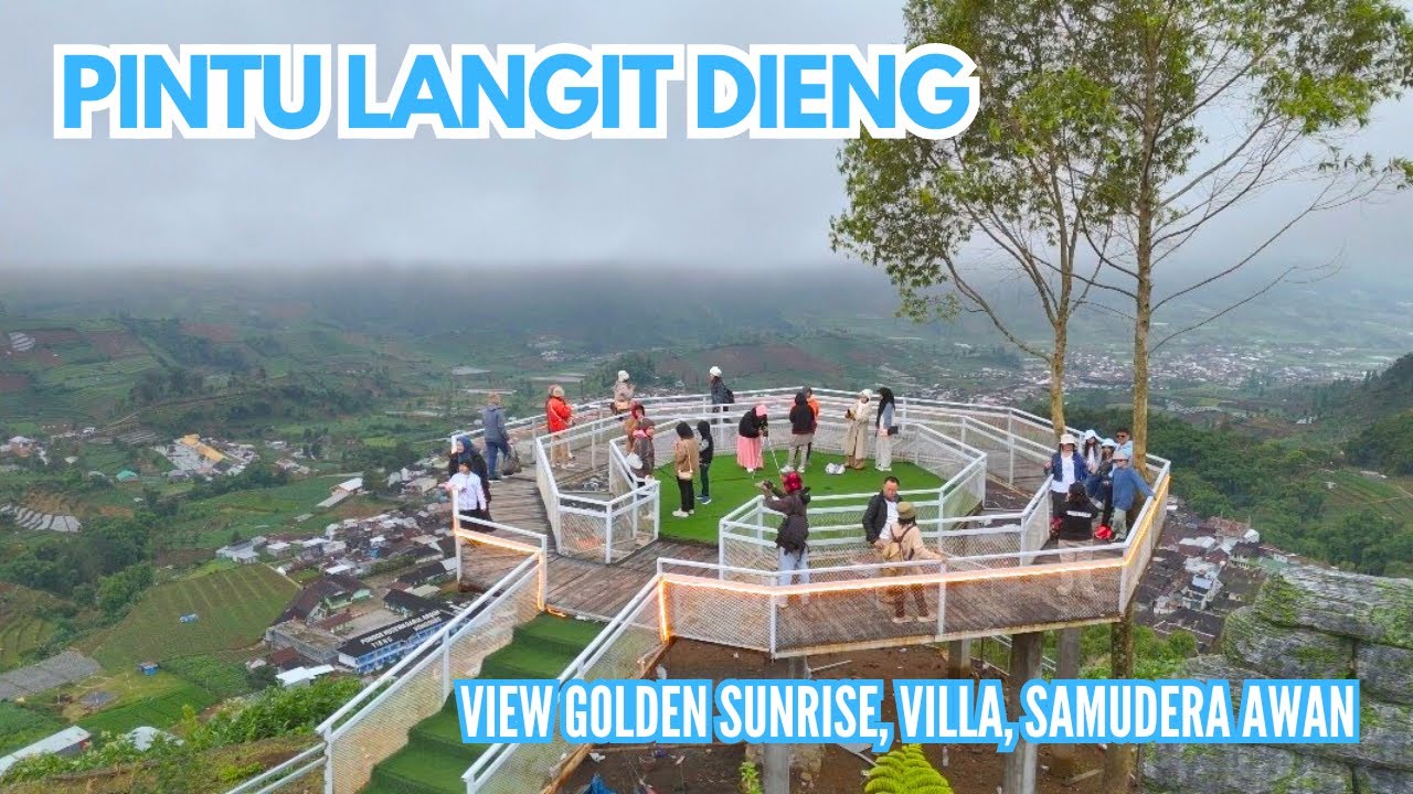 Wisata Pintu Langit Terkini - Taman Langit Dieng Wonosobo 2024 - YouTube