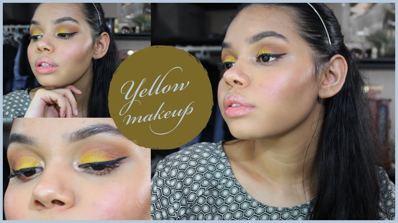 | Yellow Makeup Tutorial - YouTube