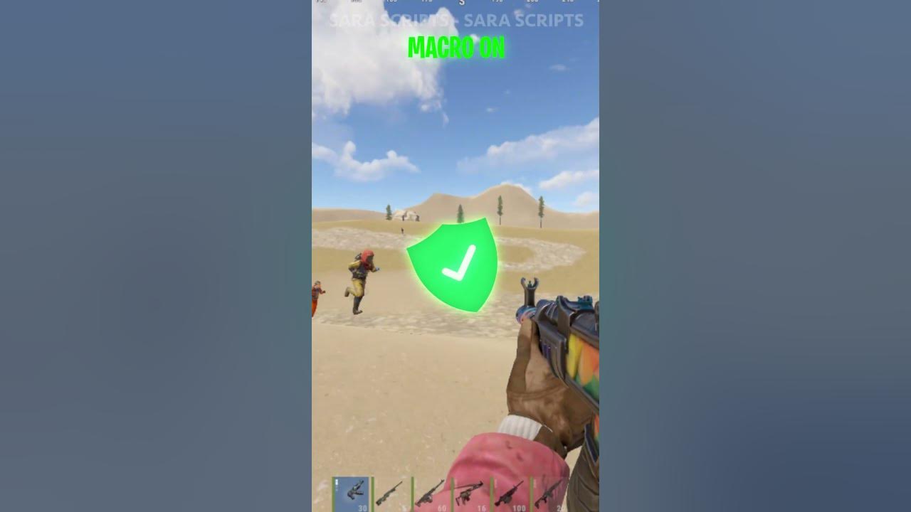 RUST no recoil macro script 1ms - YouTube