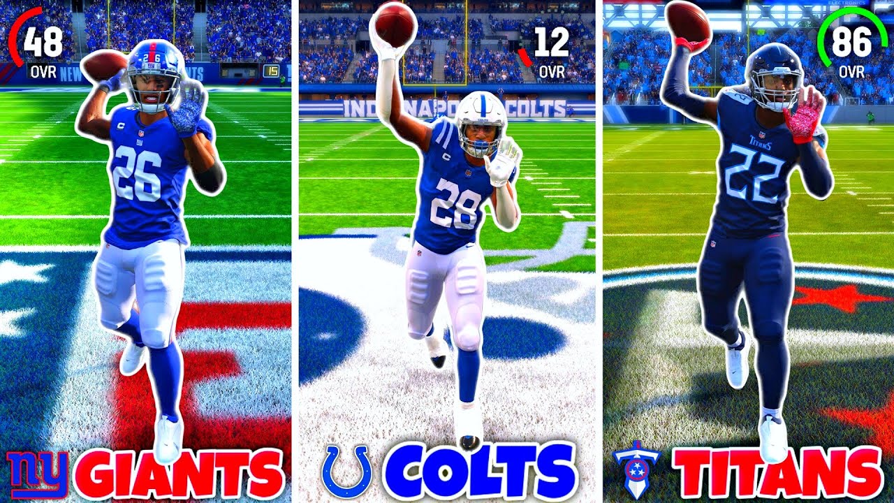 I put ALL 32 Starting Halfbacks at QB and.. - YouTube