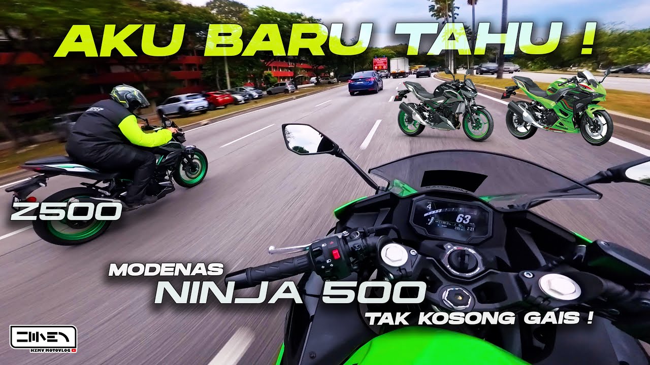 MOTOR NI WUJUD DALAM PASARAN ! Kawasaki Modenas Ninja 500 SE Malaysia ...