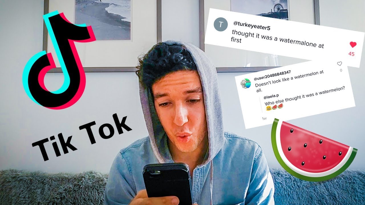 JUGGLING WATERMELONS? | Reacting to Tik Tok Comments - YouTube