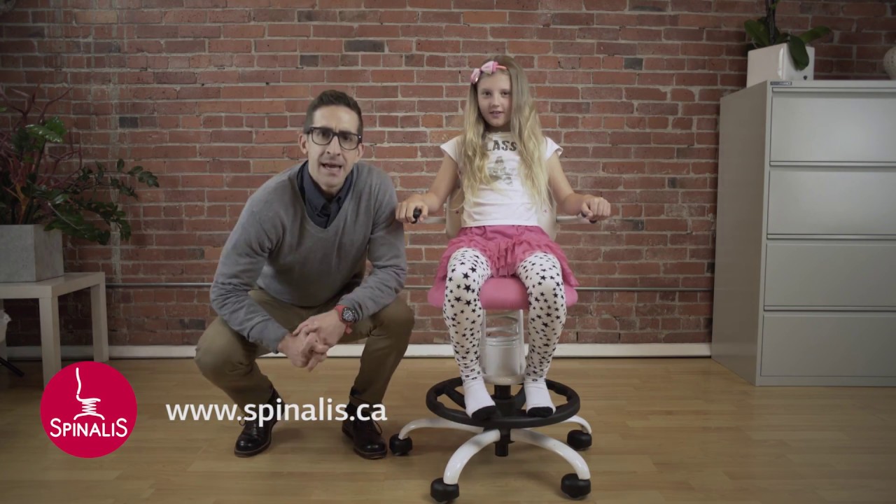 How to Improve Posture & Relieve Back Pain with SpinaliS Chairs - YouTube