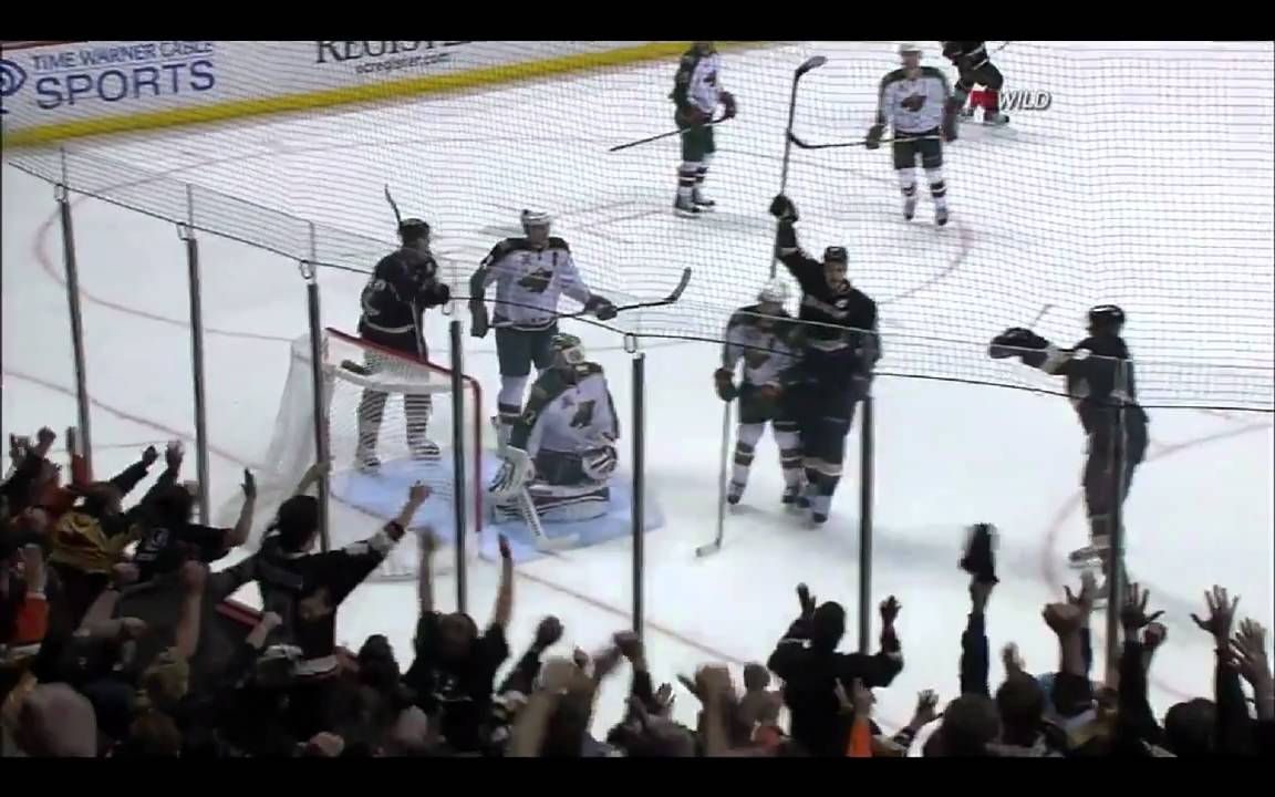 Bobby Ryan scores with Mikko Koivu's stick - YouTube