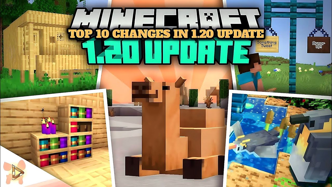 Minecraft 1.20 Update Top 10 Changes in Minecraft | Minecraft 1.20 New ...