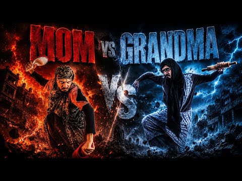 Mom Vs Grandma full Fight 