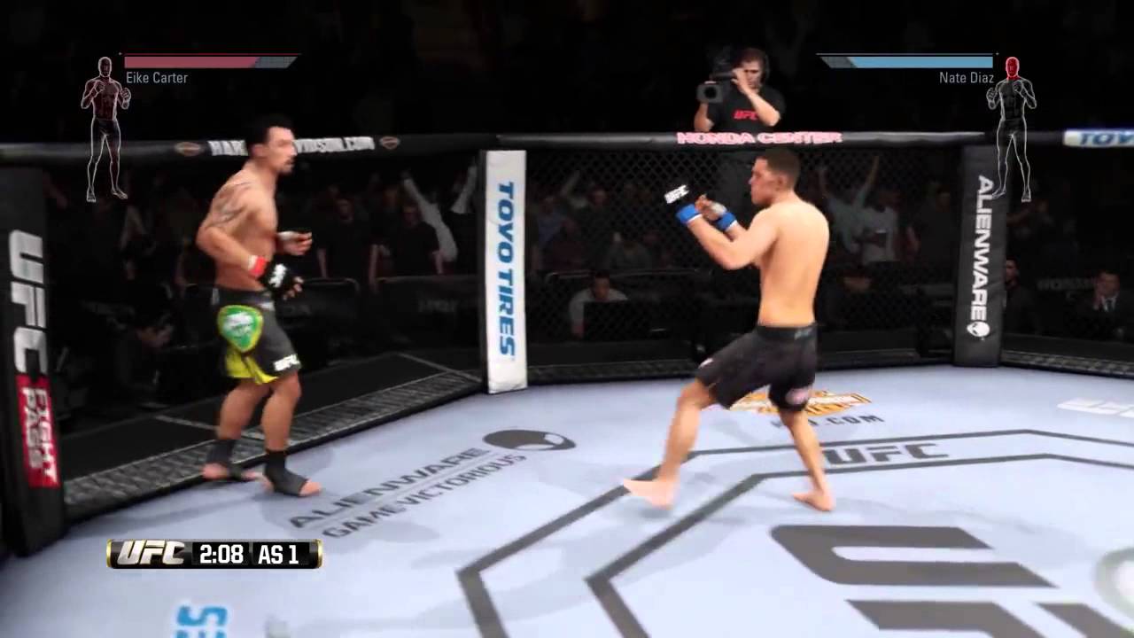 Gameplay EA SPORTS™ UFC 2014 Combates de Carter en la categoría Welter ...