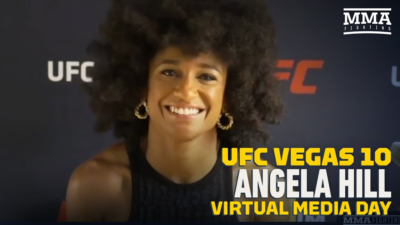 UFC Vegas 10: Angela Hill on Significance as First Black Woman to ...