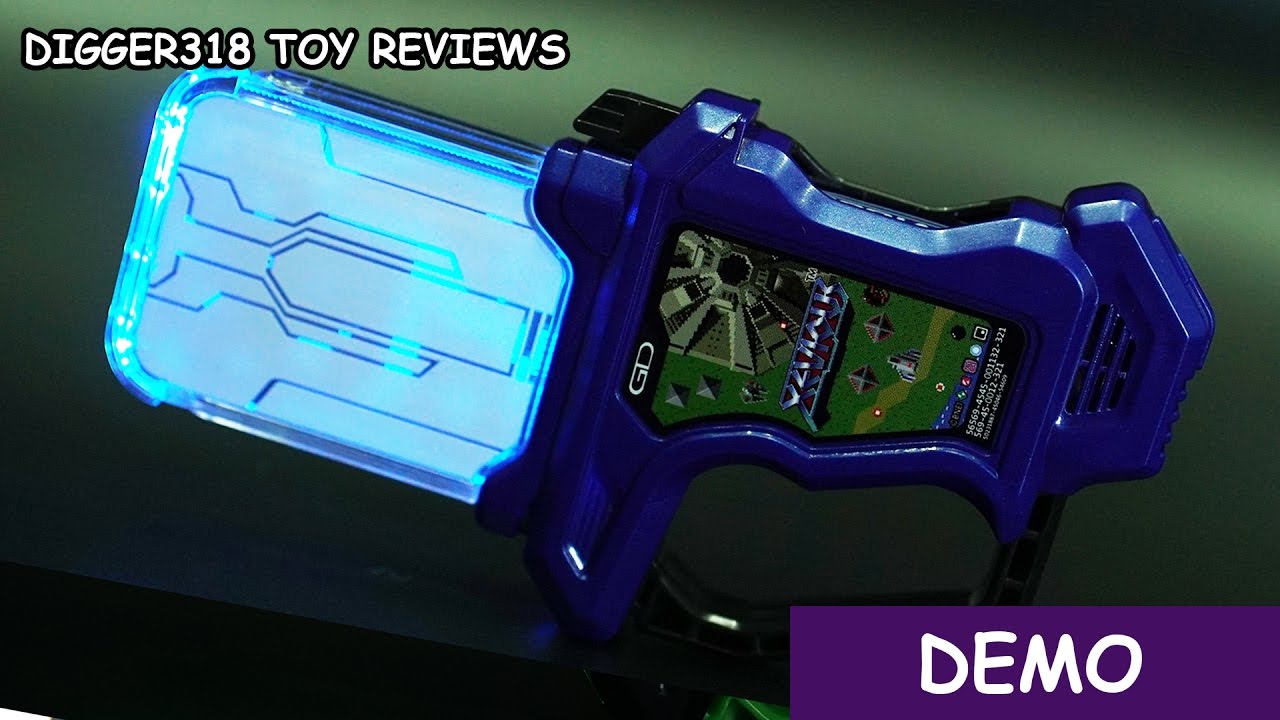 Kamen Rider Ex Aid DX Xevious Gashat Demo 4K - YouTube