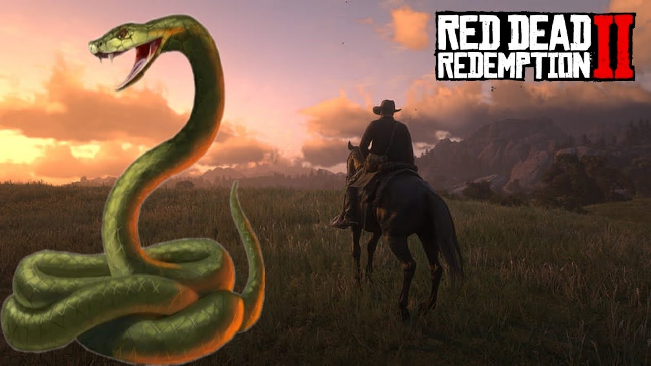 Serpiente gigante|RDR2|Ubicacion - YouTube