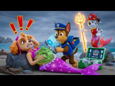 PAW Patrol: The Movie #3 ► PRAY FOR SKYE! 😭 The Toxic Mer-pup Emergency on the Beach! | 3D Animation